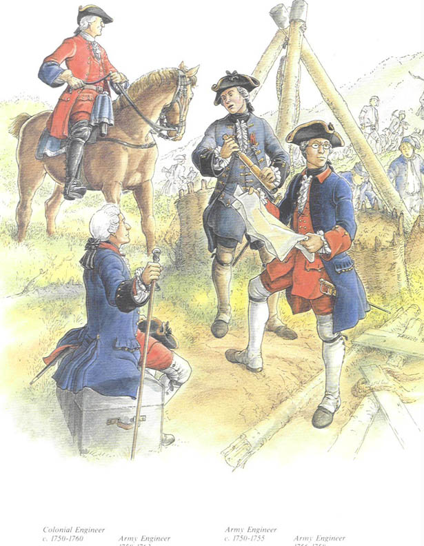 Flintlock and tomahawk: French engineers by F Back