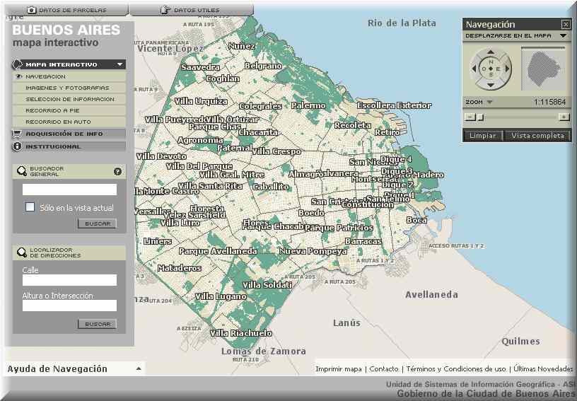 GEOCLASE: MAPA INTERACTIVO DE LA CIUDAD DE BUENOS AIRES