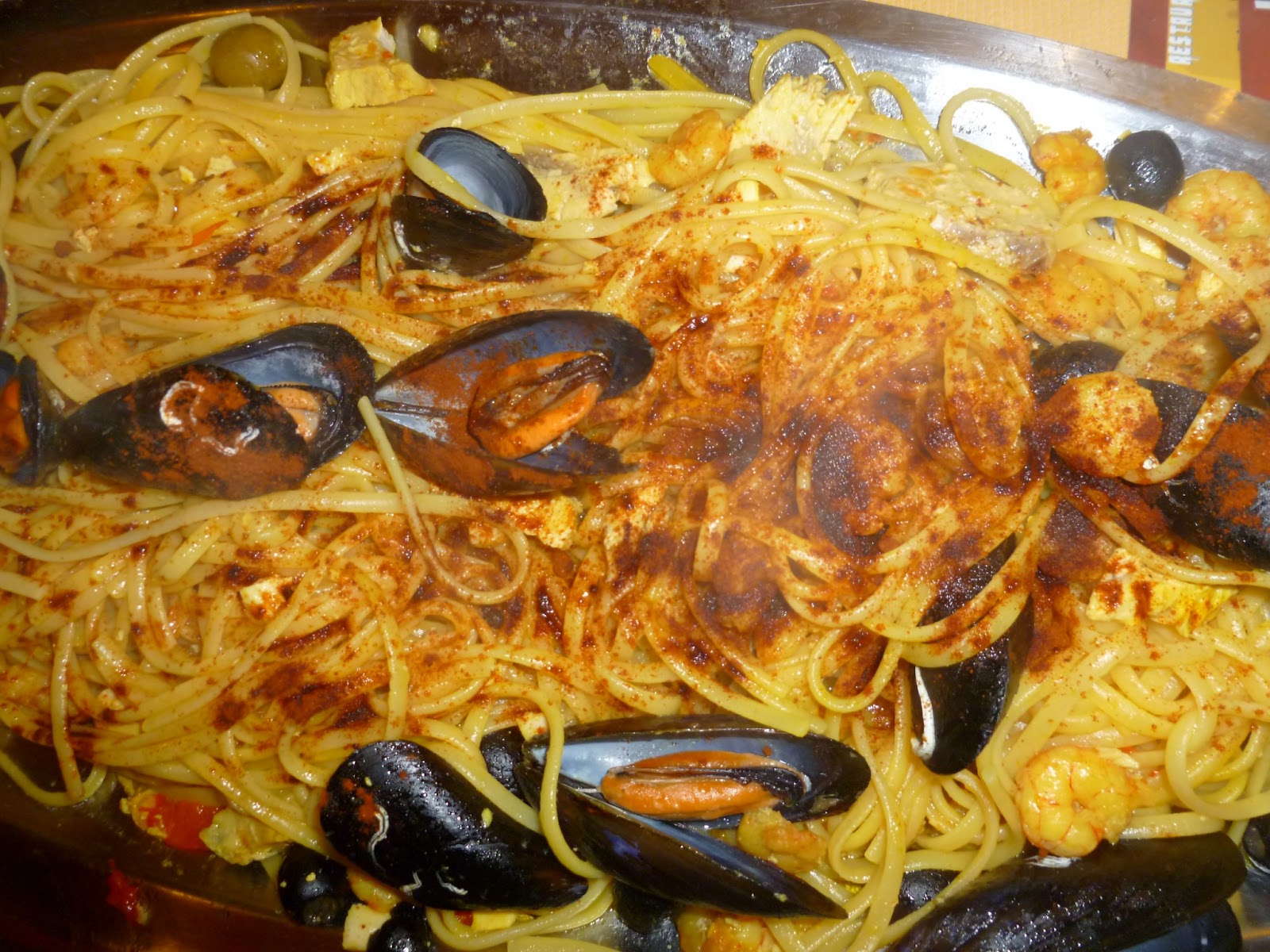 La Cueva Chef: SPAGHETTI ALLA COSTA ATLANTICA.