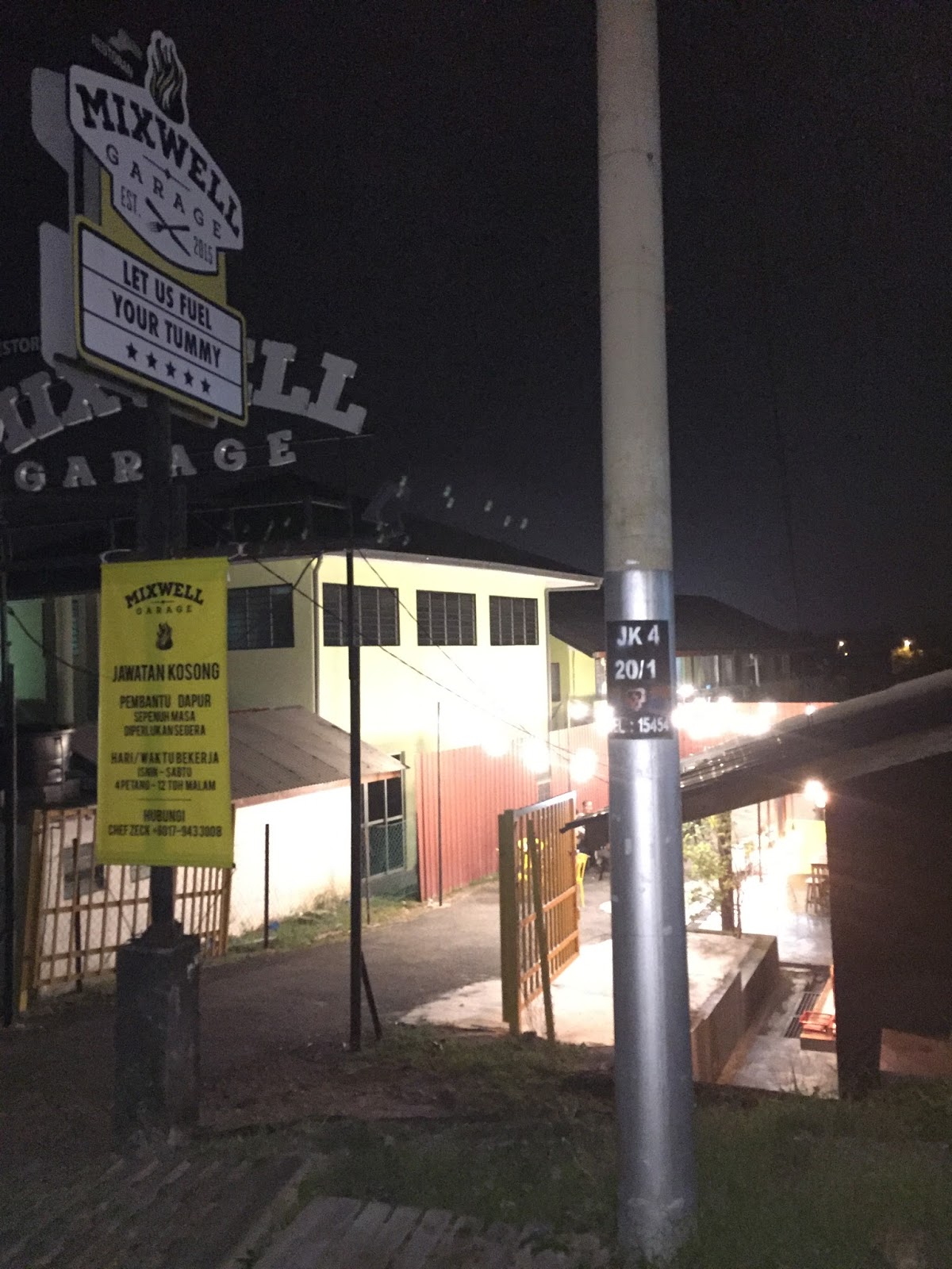 ain's words: Mixwell Garage : Romantik, Sedap, Pasti Kenyang