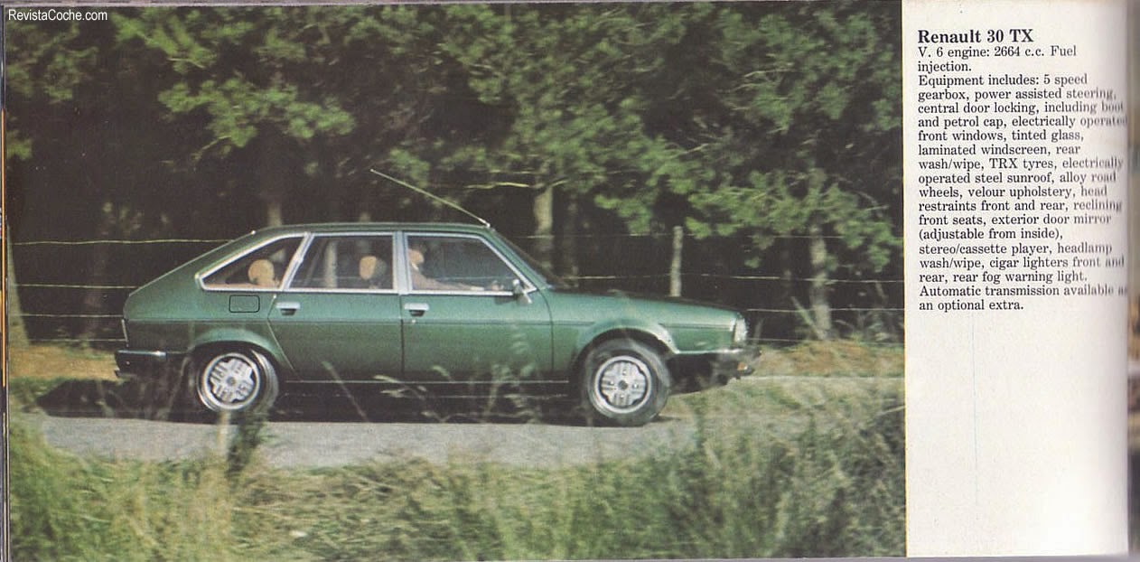 Revista Coche: Catálogos de época: los Renault de los años 80