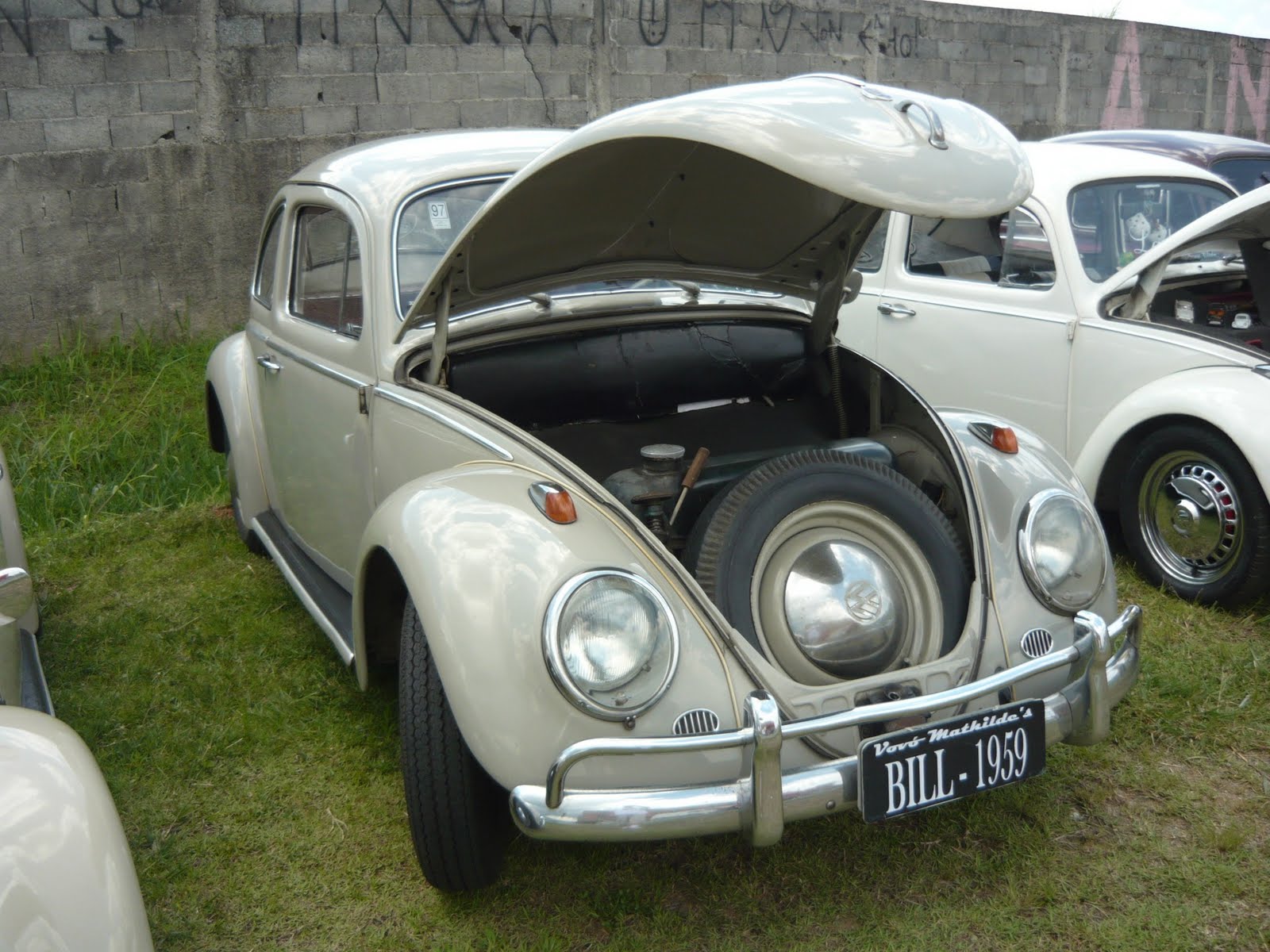 Fusca Classic: Vw - 1959, o primeiro ano.