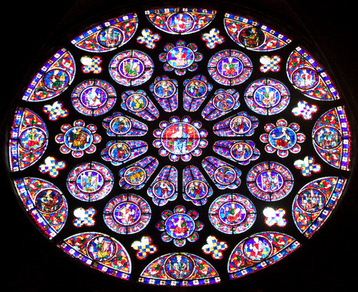 Si près de l'horizon: Les rosaces de Notre Dame de Chartres