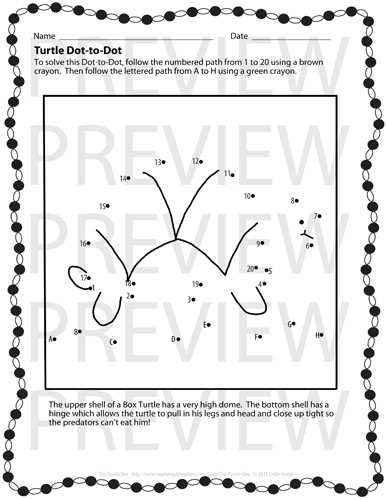 The Puzzle Den: Turtle Puzzles for Young Solvers