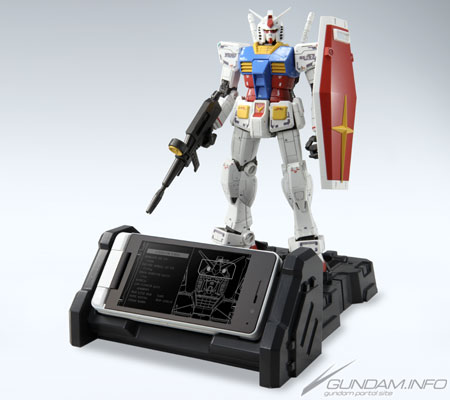 Gundam phone "945SH G Ver.GP30th" attack!