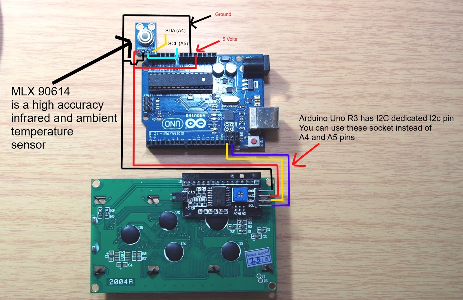 Arduino project | how to make a contactless thermometer