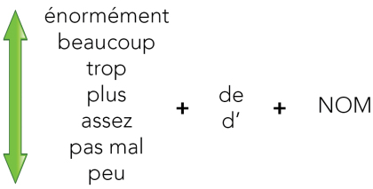 Le français utile: Les adverbes de quantité