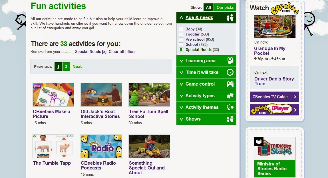 English & Spanish Teaching Blog for Kids: BBC- HOW CAN CBEEBIES CAN ...