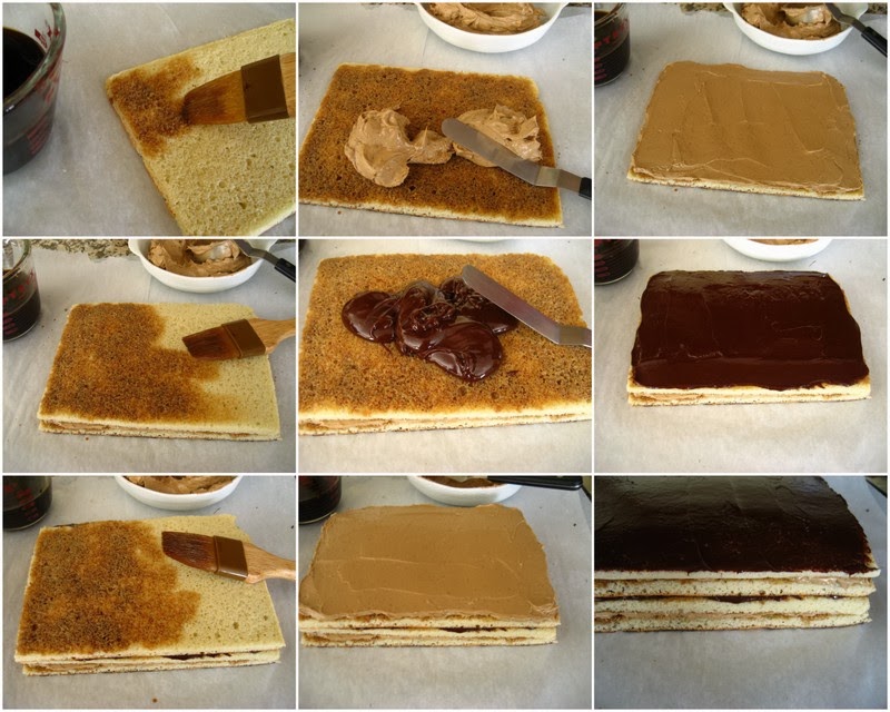 Home Cooking In Montana: Opera Cake... with recipe for joconde almond ...