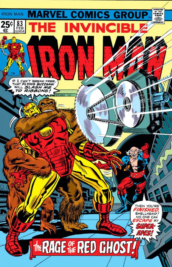 The Peerless Power of Comics!: The Rage Of The Red Ghost!