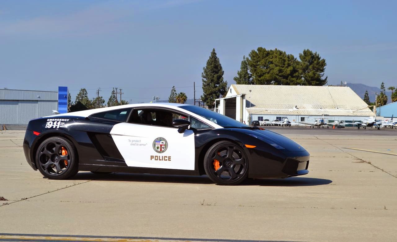 POPO-SPOT: Lamborghini Gallardo equipped to LAPD