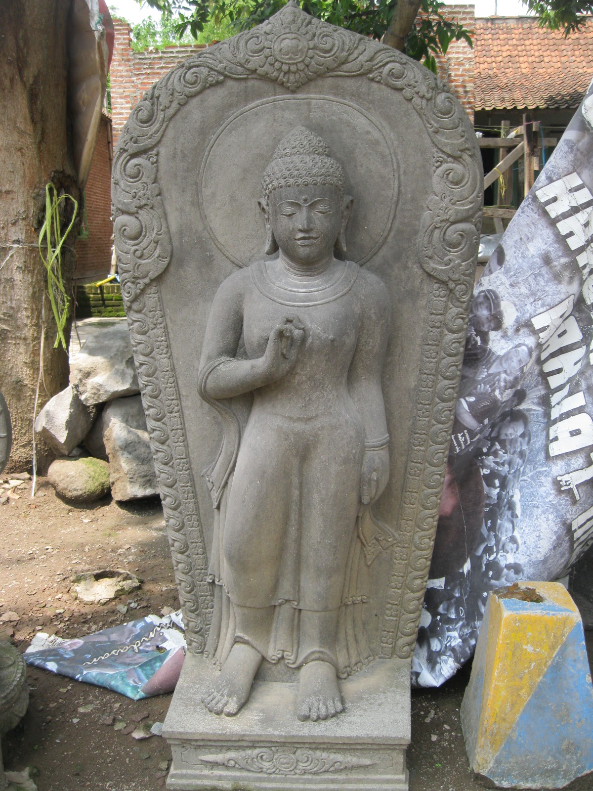 model patung dan arca trowulan: arca mojopahit trowulan