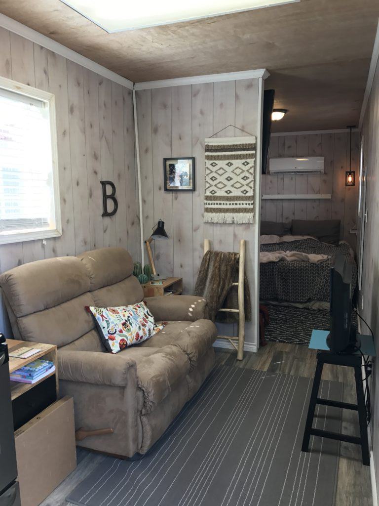 TINY HOUSE TOWN: Texas Container Home (320 Sq Ft)