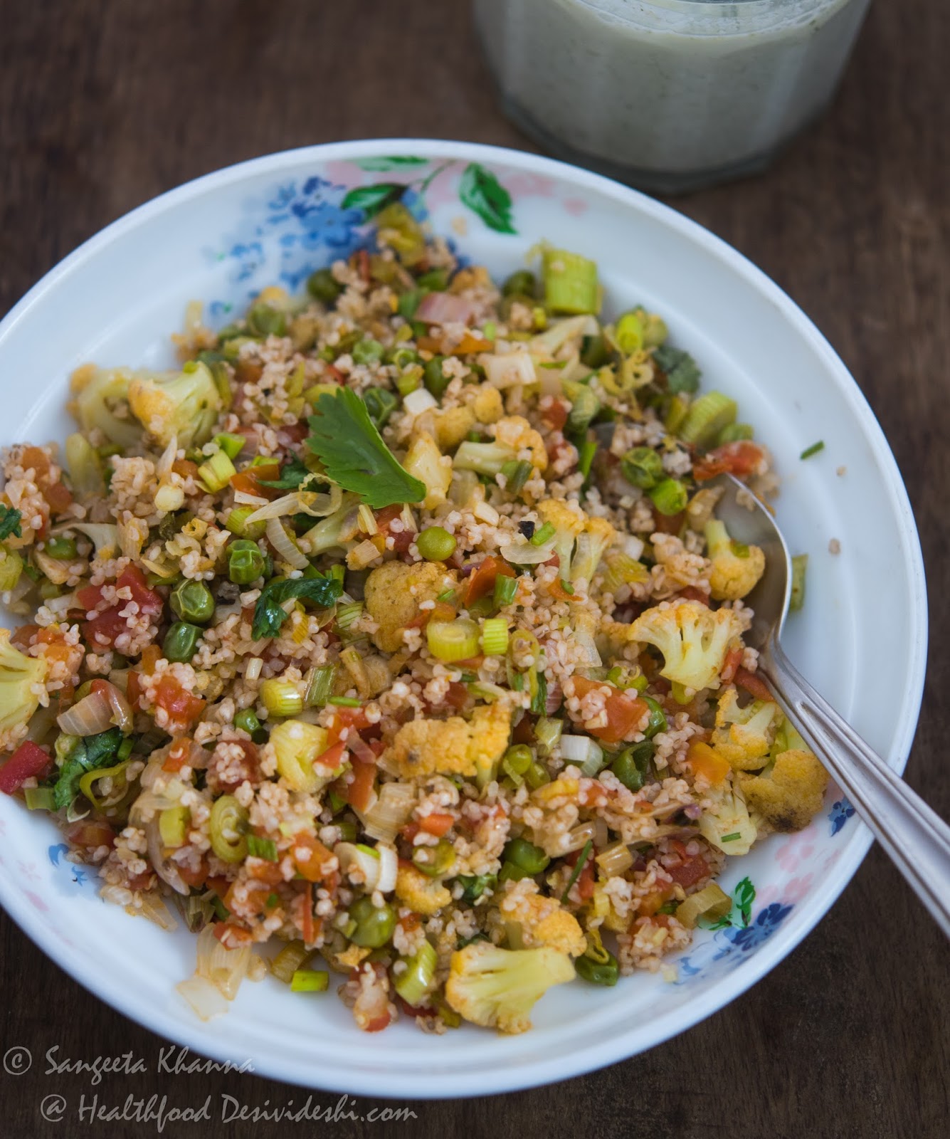 recipe of healthy daliya tahiri | how to make tahiri using broken wheat ...