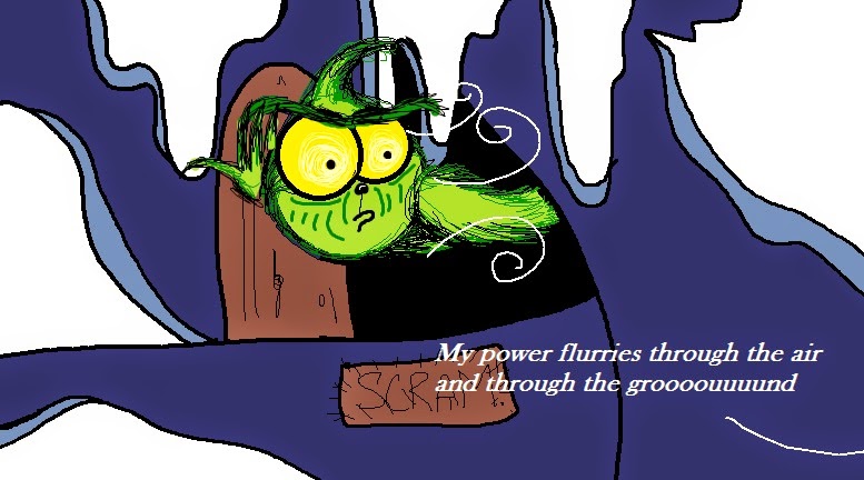 Crappy Cartoon Theatre By Jirr Burns: The Snow Glows White On Mount ...