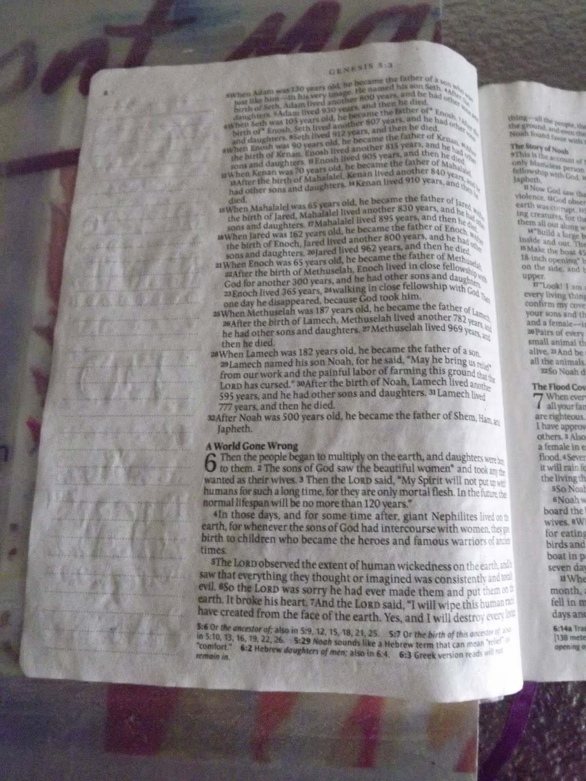 Bybel Legkaart: Bible Journaling - Genesis 4 & 5