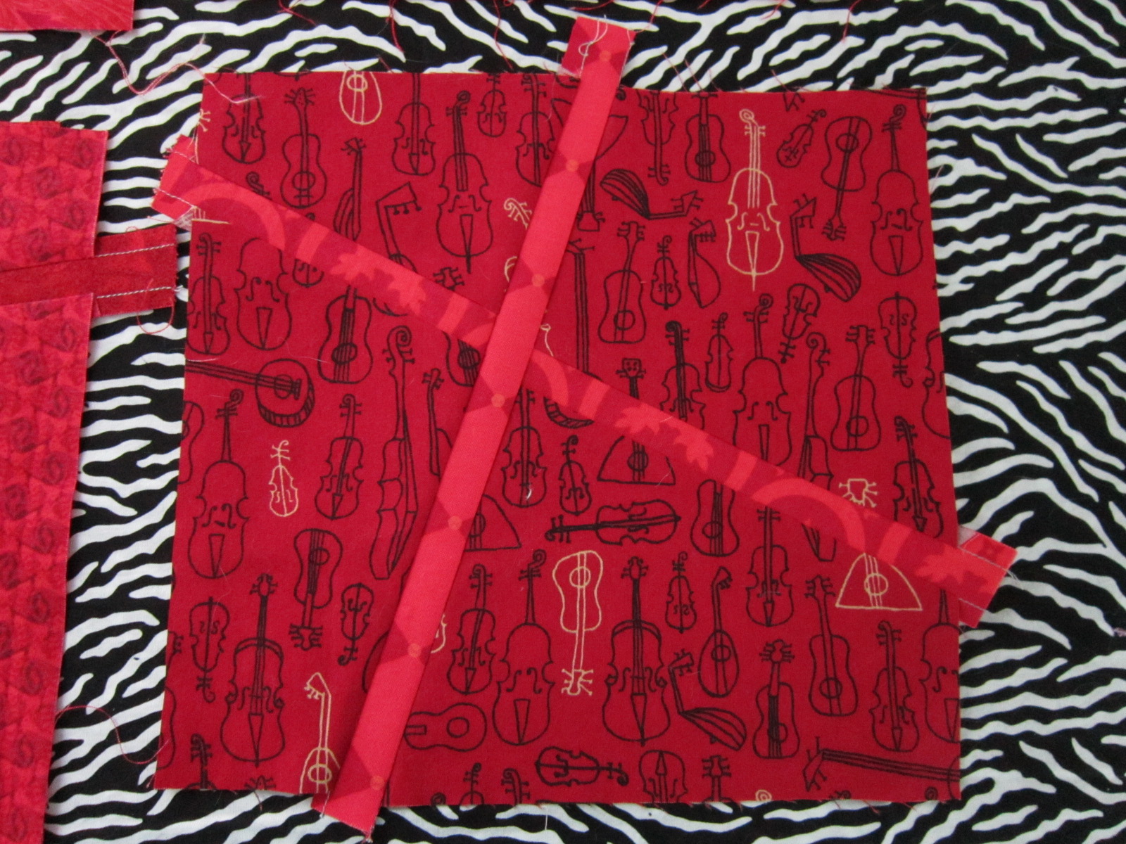 The Patchery Menagerie: Red on Red Sticks