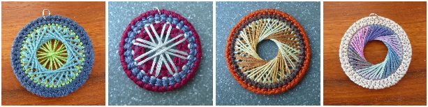 Spirograph Inspired String Art Pendant Tutorial / The Beading Gem