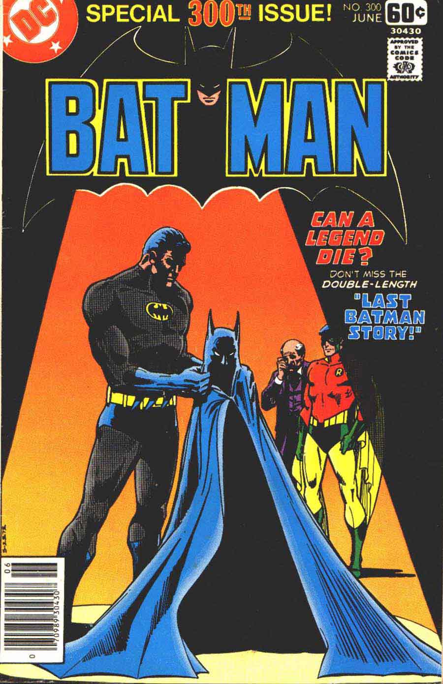 Batman #300 - Walt Simonson art + Milestone issue - Pencil Ink