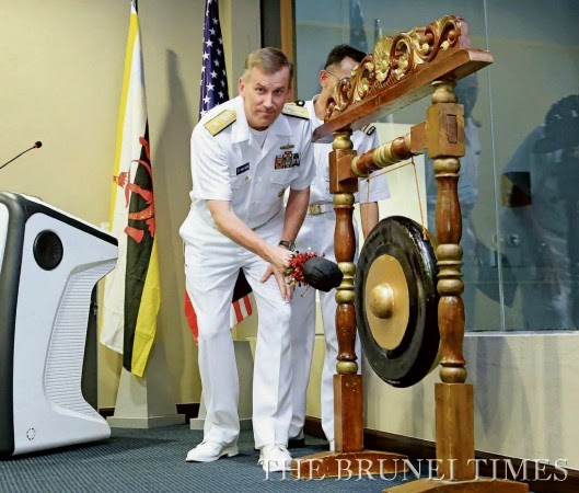 USS Rodney M Davis in 20th Military Exercise in Brunei