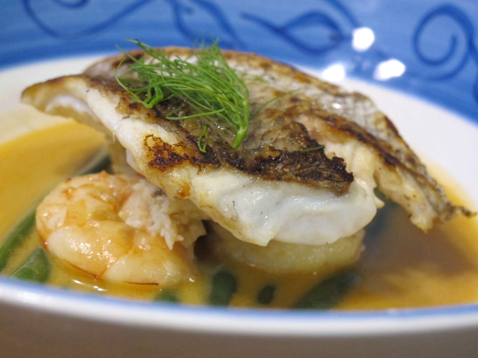 muppys: Bisque with Snapper, Prawn and Crab (an MKR recipe)