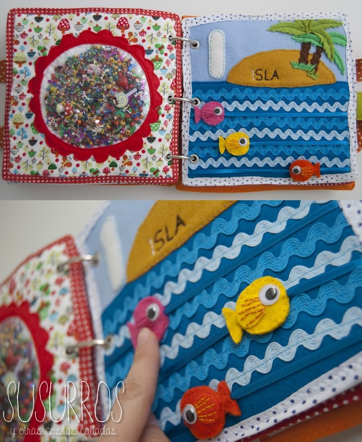 Libros interactivos de fieltro | Padres