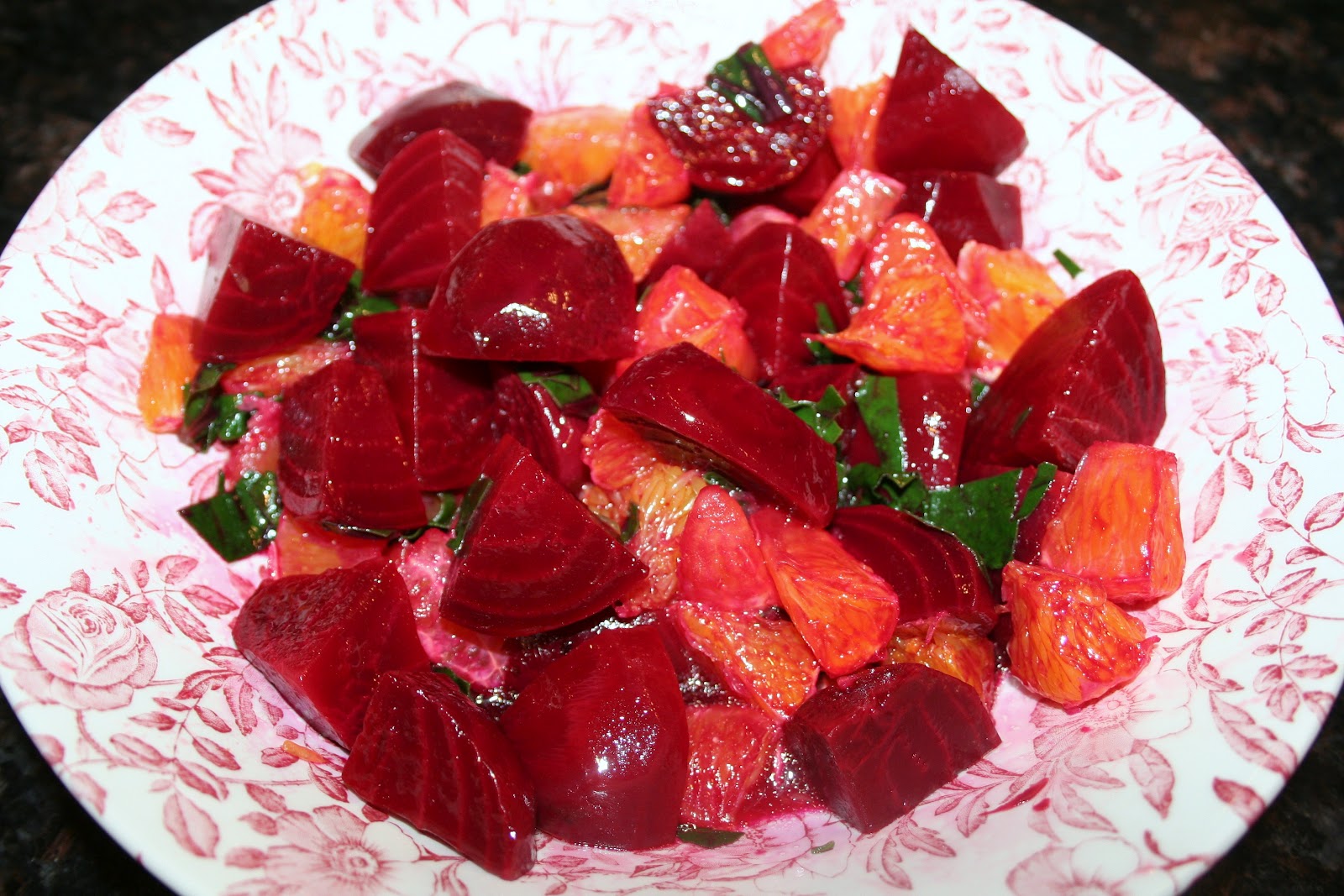 Thyme Savours: Fresh Beet and Orange Salad