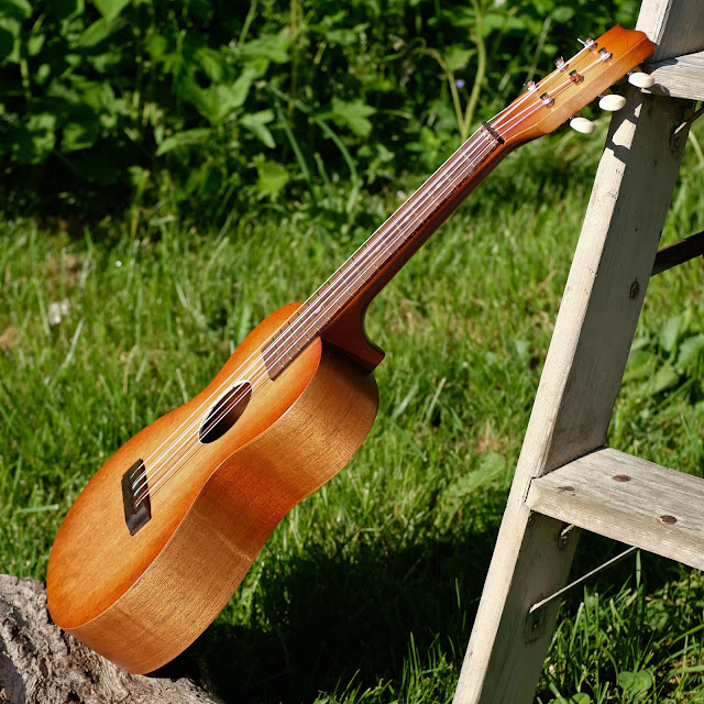 2000s Bruko 6-String Concert Ukulele (Conversion)