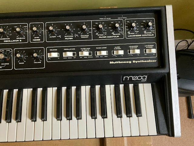 MATRIXSYNTH: Original 1970s Moog Multimoog Analogue Vintage Synthesizer ...