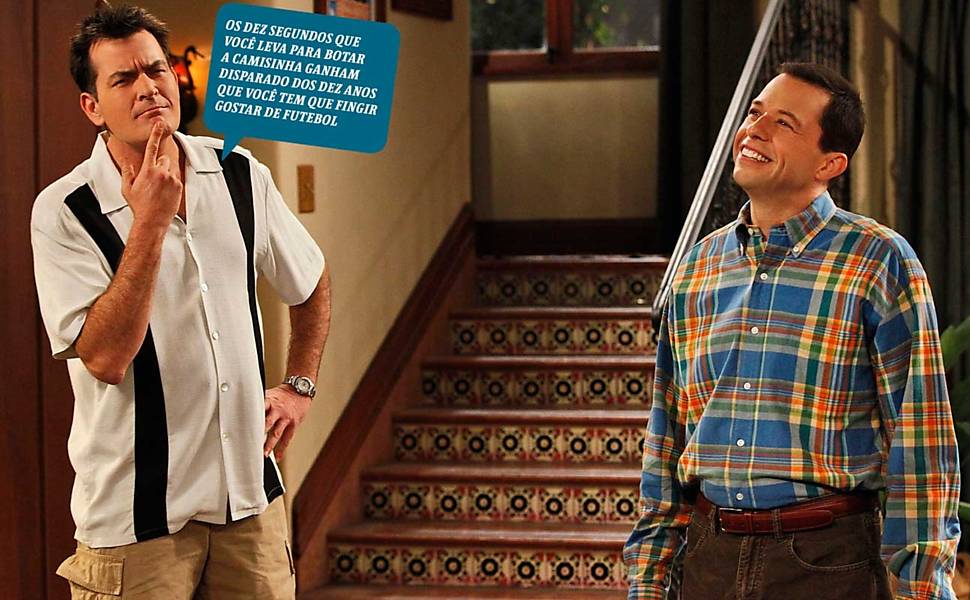 Eu de bom humor: O icônico Charlie Harper