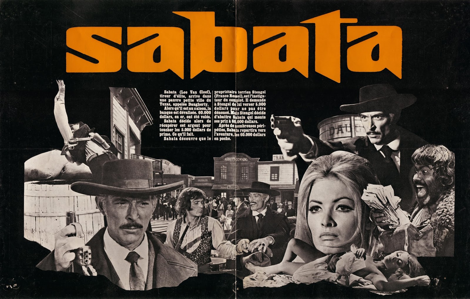 MON NOM EST PERSONNE: LES IMAGES DU WESTERN SPAGHETTI.: "SABATA", 1969.