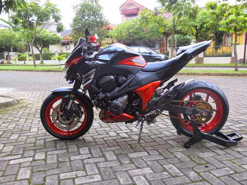 Galeri Foto Modifikasi Kawasaki Z800 Terbaru | Modif Motor Mobil