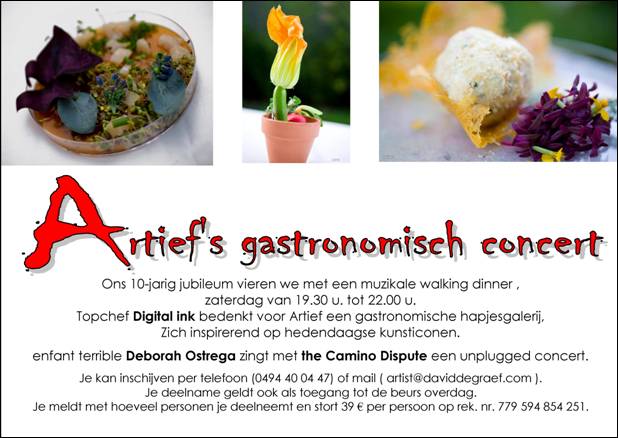 Exposities Kunstenaars Brugge: David De Graef in Artief Art Fair te Diest