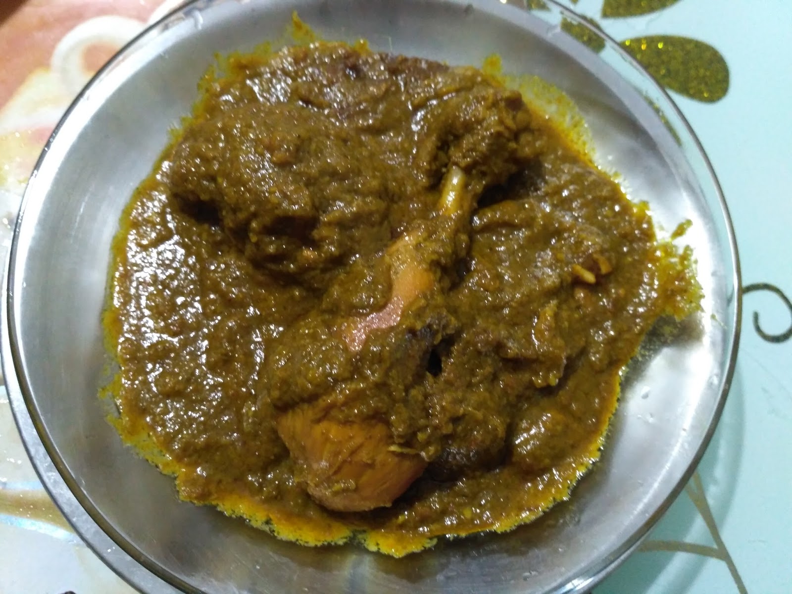 Home Made Mint (pudina)Chicken Curry Recipe