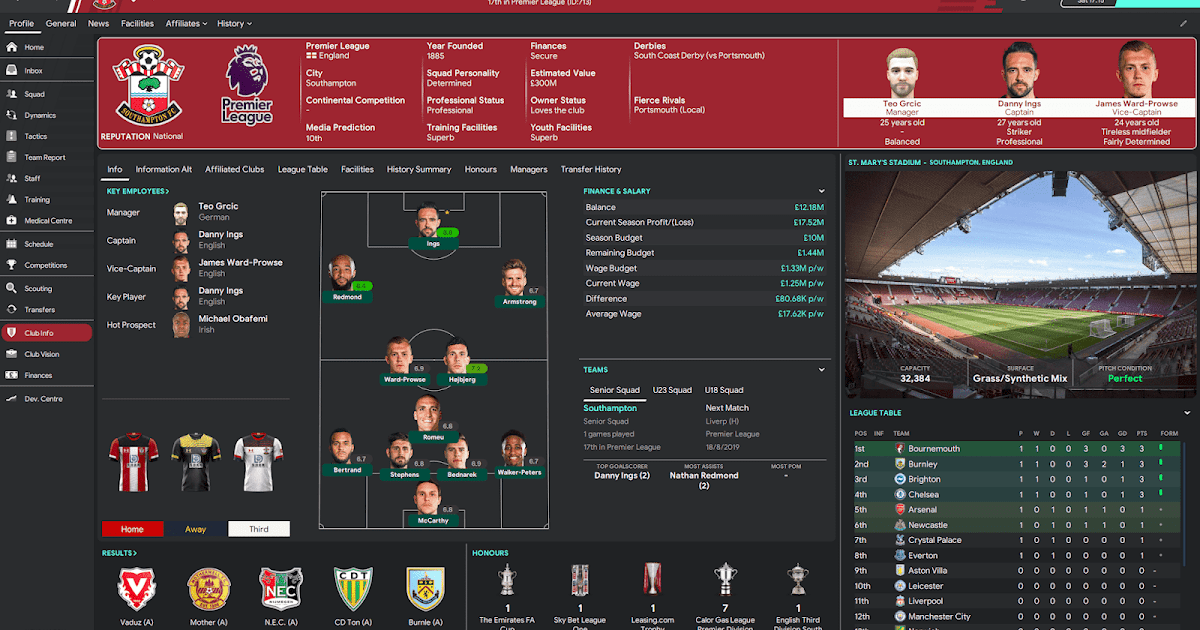 FM2020 Skin - TCS 2020 | FM Blog | FM24