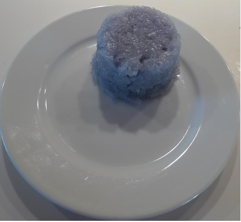 Amporn's Thai Kitchen: Blue Sticky Rice with Mango