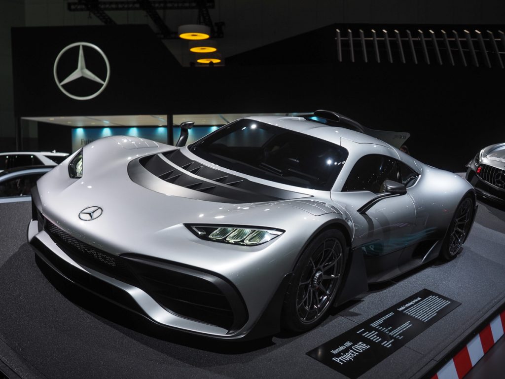 FAST CARS: Mercedes-AMG's street-legal F1
