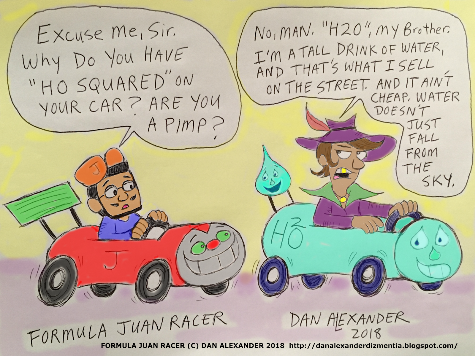 Dan Alexander Dizmentia: Formula Juan Racer