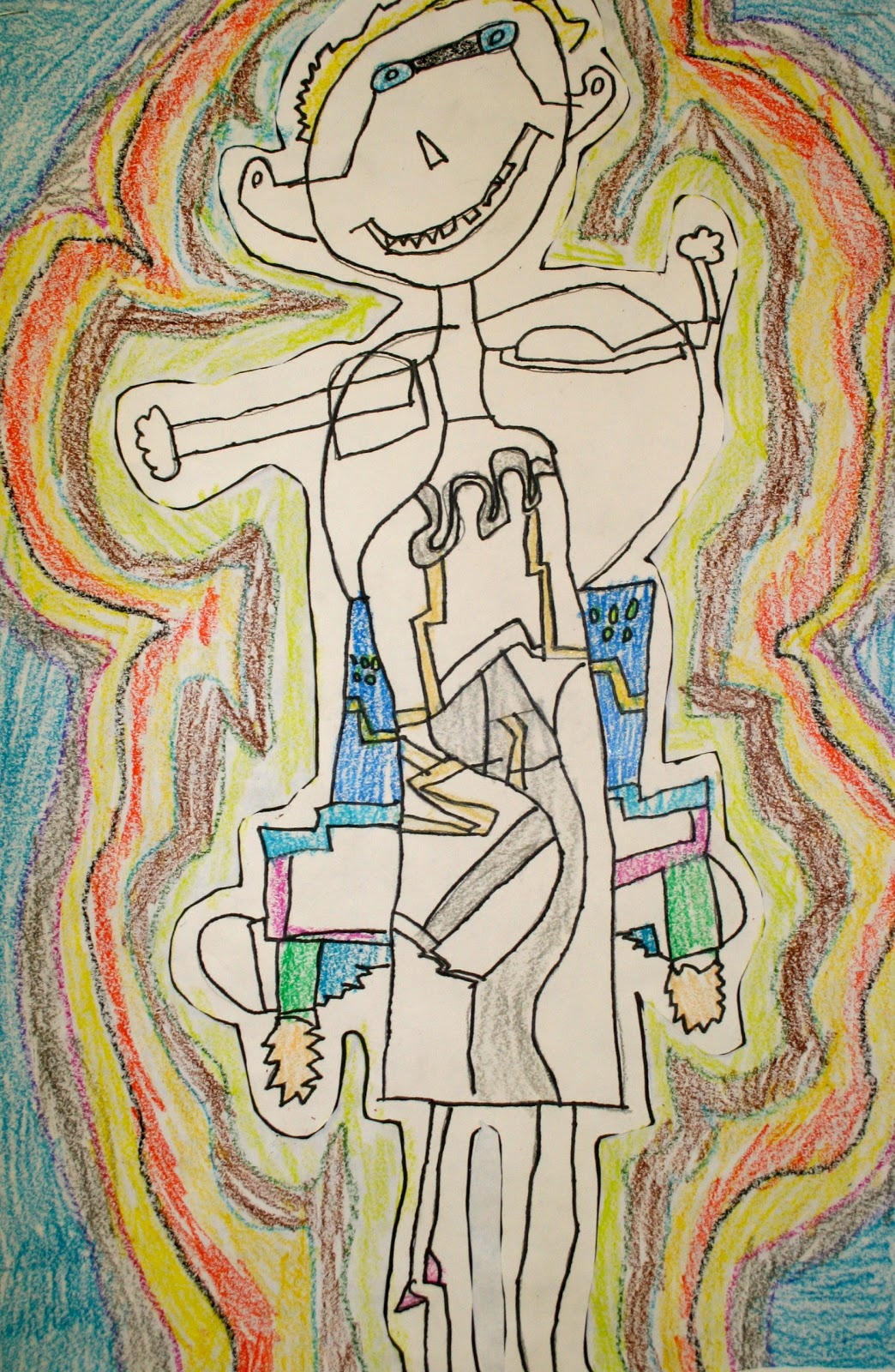 FLYING CRAYONS and other adventures in my elementary art room