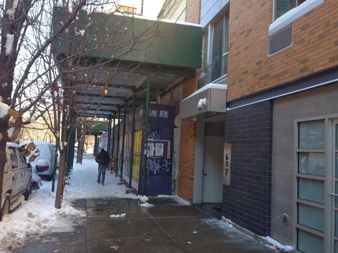 EV Grieve: The former PS 64 after it snows