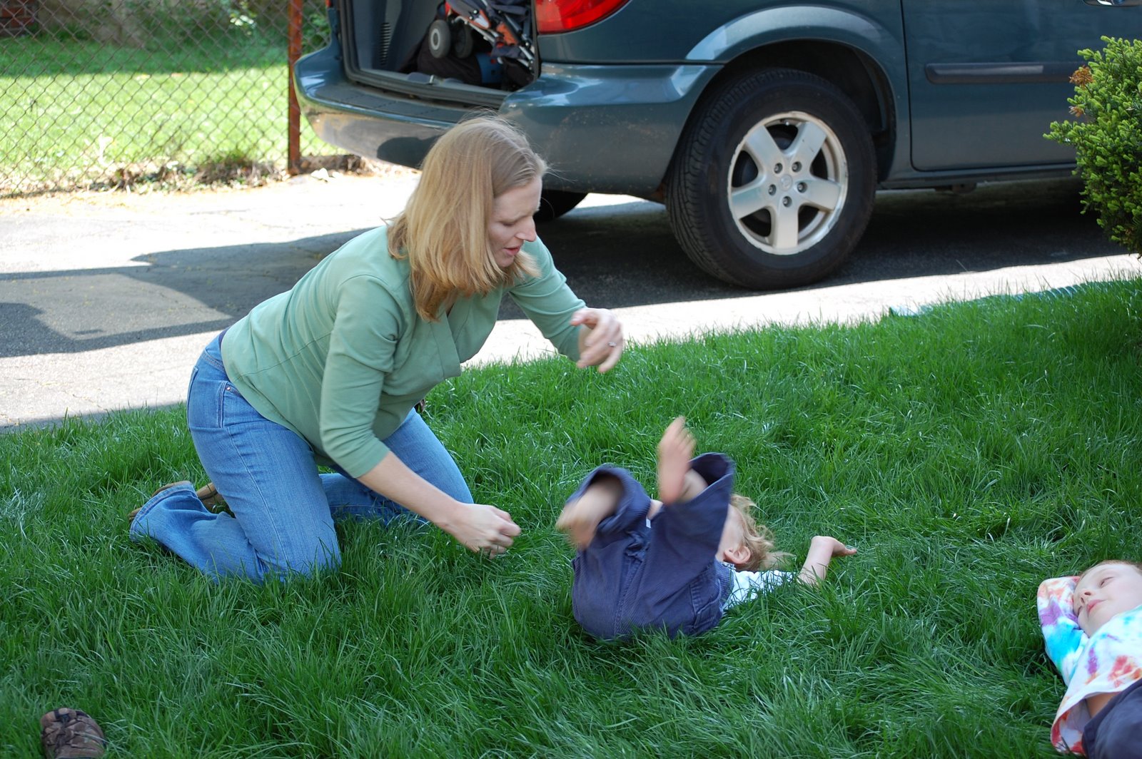 Saffs: what doing?: Learning to somersault