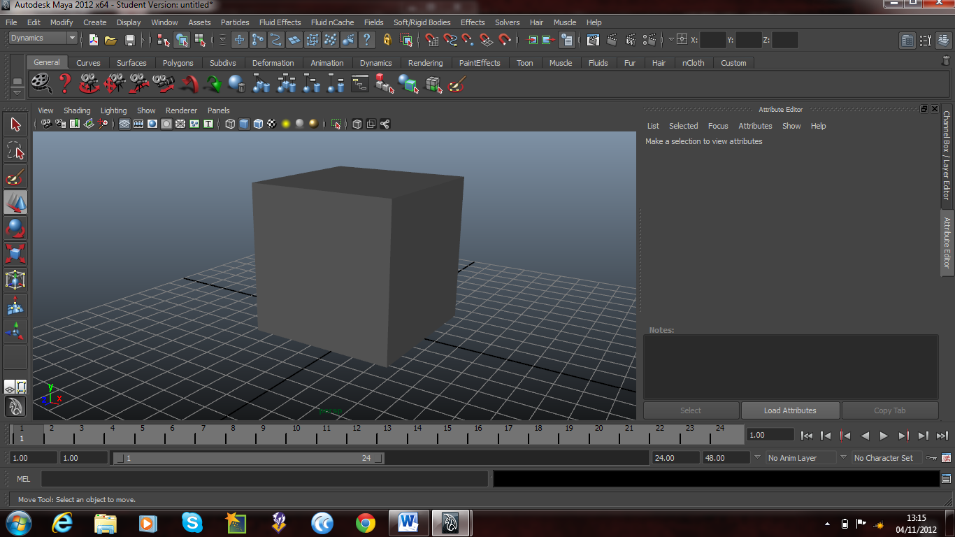 ANI1105 RoBoTCity: Autodesk Maya