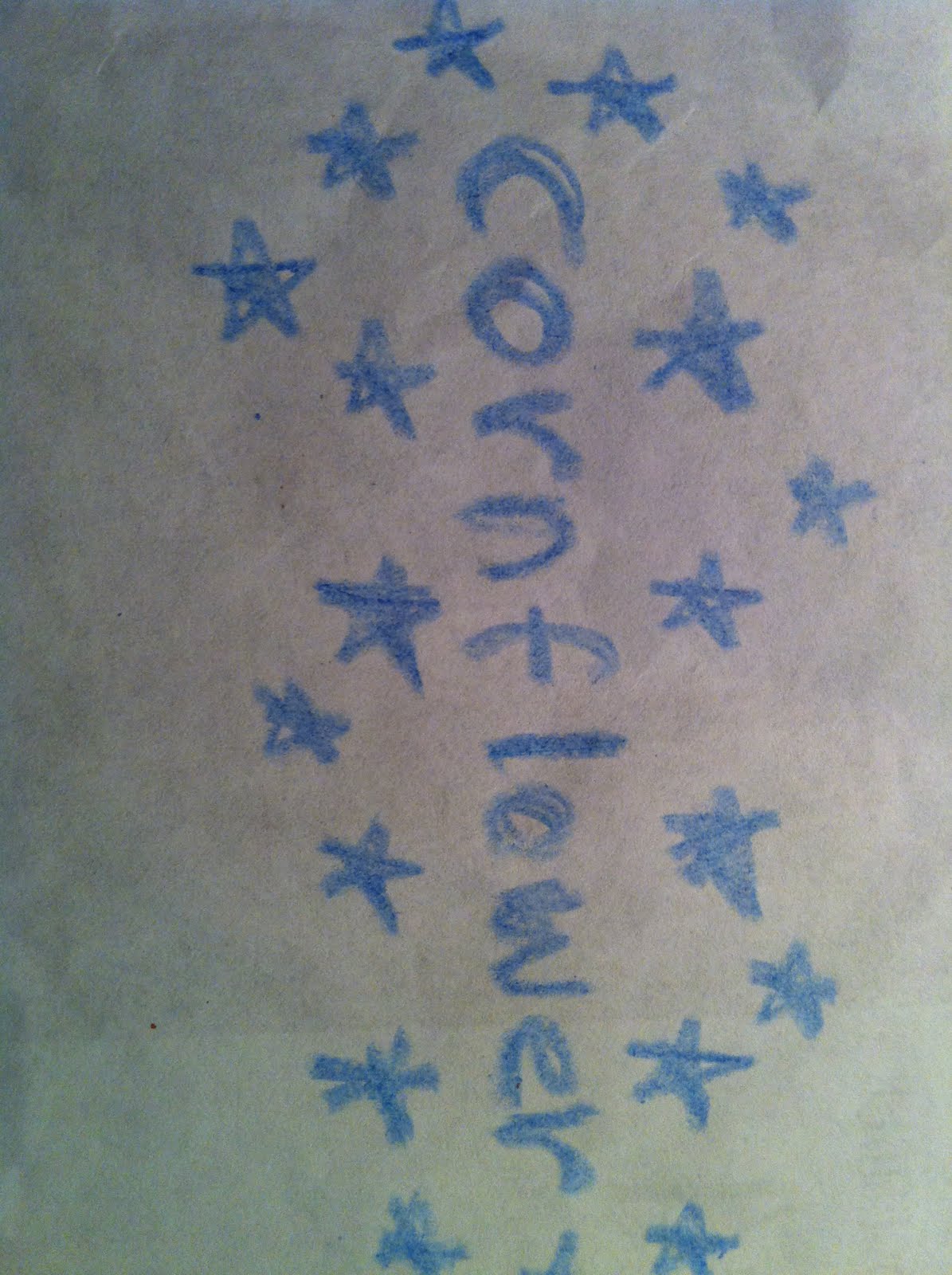 What a Day to be Alive: Crayola Photo Challenge- Cornflower