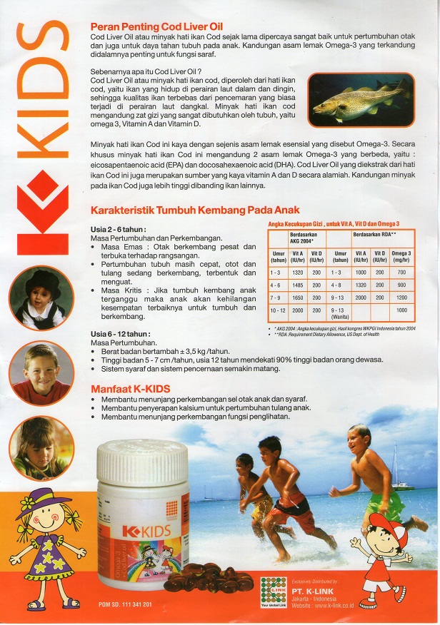 SOLUSI SEHAT & BEBAS FINANSIAL : K-KIDS MEMBUAT ANAK ANDA TUMBUH SEHAT ...