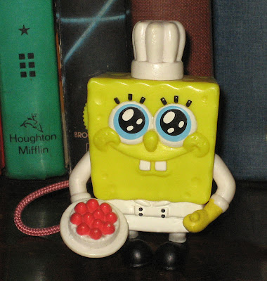 Percy's Fast Food Toy Stories : Chef Spongebob - McD