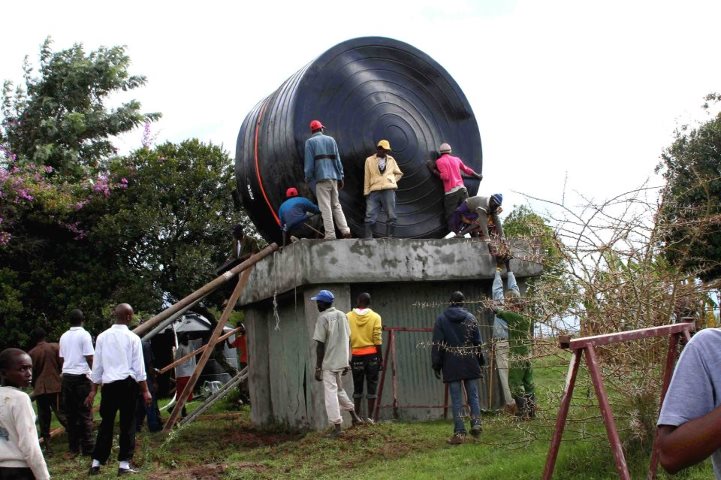 Segera Mission Foundation: New Water Storage Tank
