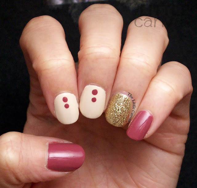 The One With the Random Mauve Manicure - The Little Canvas