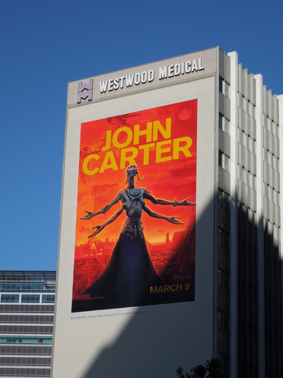 MOVIE WEEK: Giant John Carter billboards... | Road Billboard