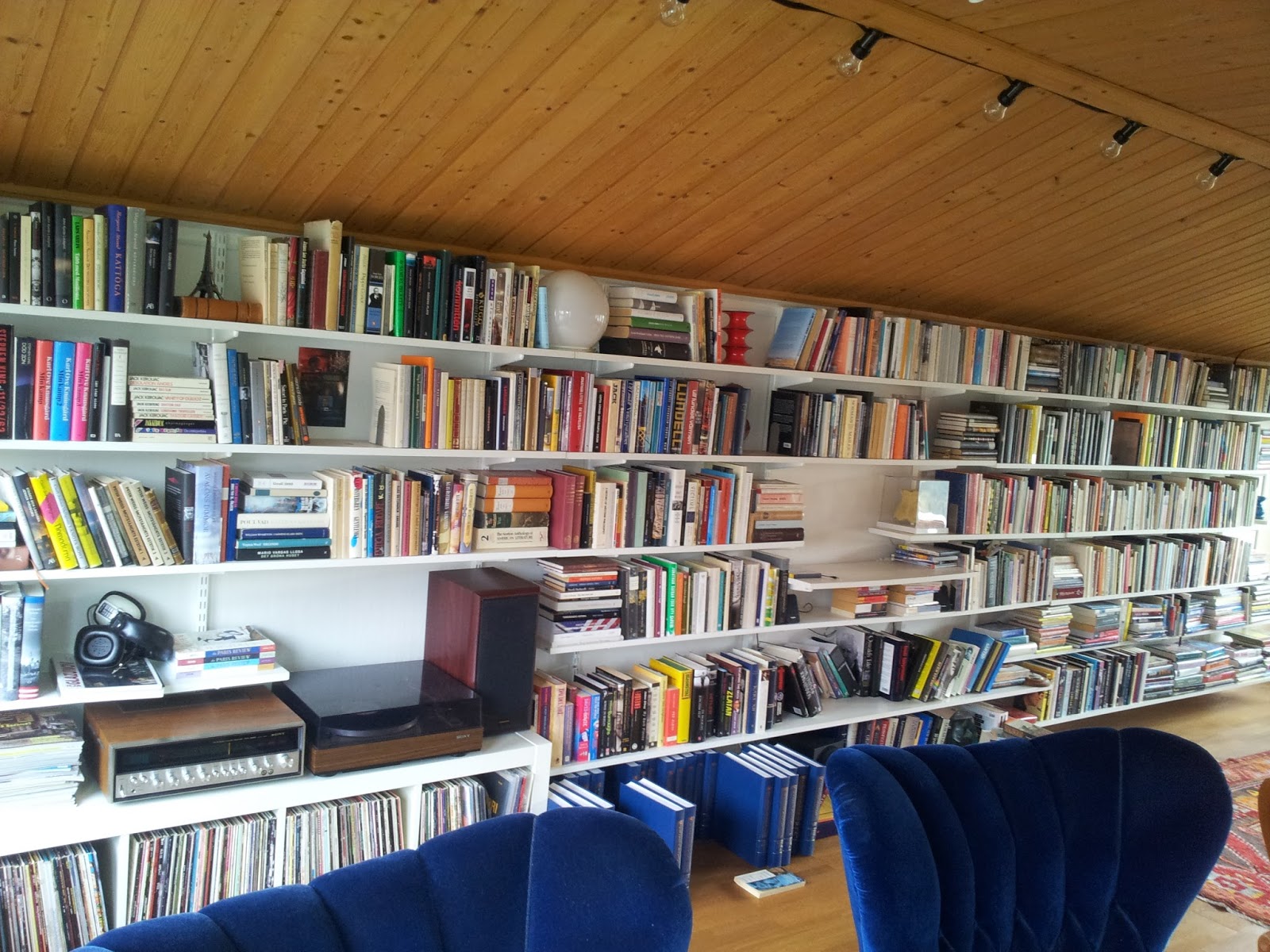 Skara biblioteks blogg: Bonusinlägg: Hemma hos.. Sarah!