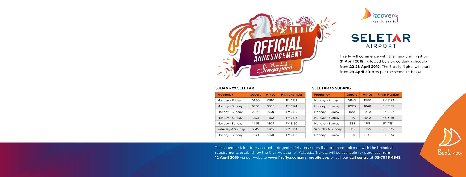 Singapore Unofficial Tourist Guide: Malaysian carrier Firefly to resume ...